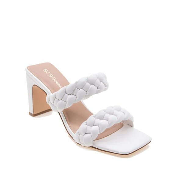 BCBGeneration | Shoes | Nwt Bcbgeneration Womens White Finaa Toe Block ...